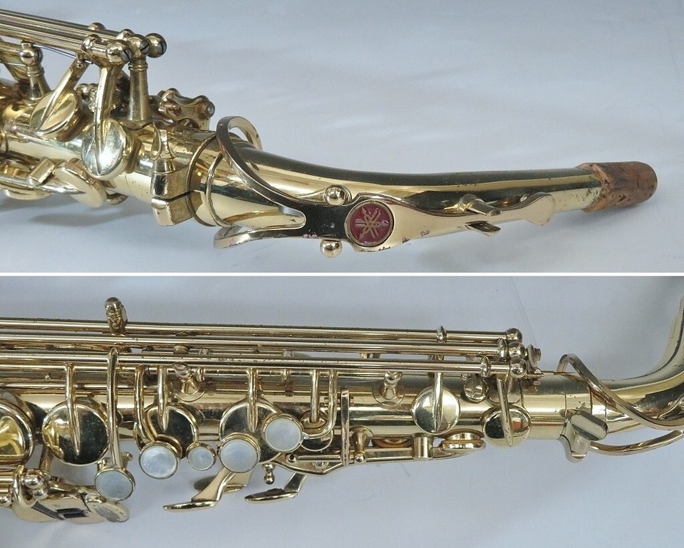 YAMAHA YAS-61 Alto Saxophone Musical instrument Mouthpeace Hardcase | eBay