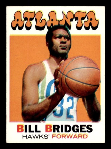1971 Topps Basketball #132 Bill Bridges EX/MT *e4 | eBay