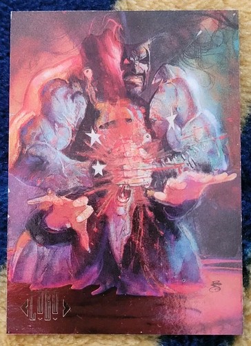 1994 Skybox DC Comics Master Series LOBO Spectra Foil Insert Card #DS5 ...