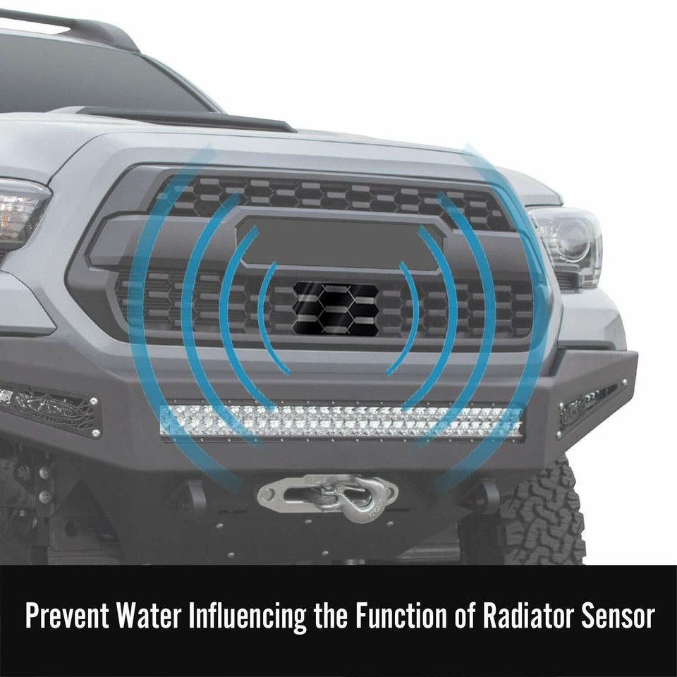 Grille Garnish Sensor Cover For 2018-2023 Toyota Tacoma TRD Pro TSS ...