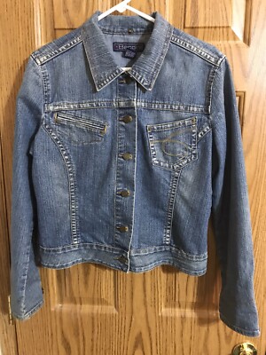 Womens Baccini Jean Jacket Size M | eBay