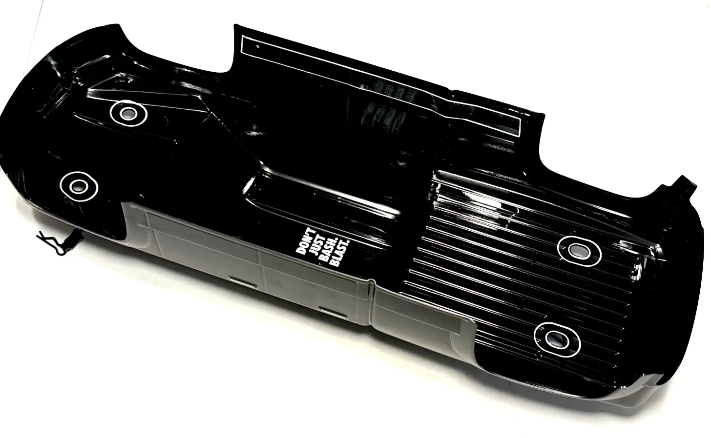 Arrma BIG ROCK 4x4 3s BLX - Body Shell (BLACK painted decaled trimmed ...