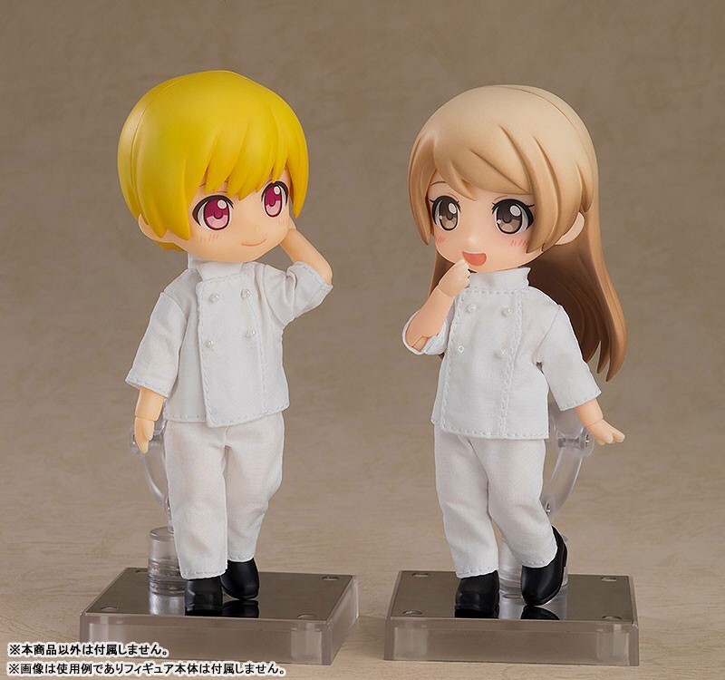 Nendoroid Doll Work Outfit Set Pastry Chef (Red) Costume Good Smile ...