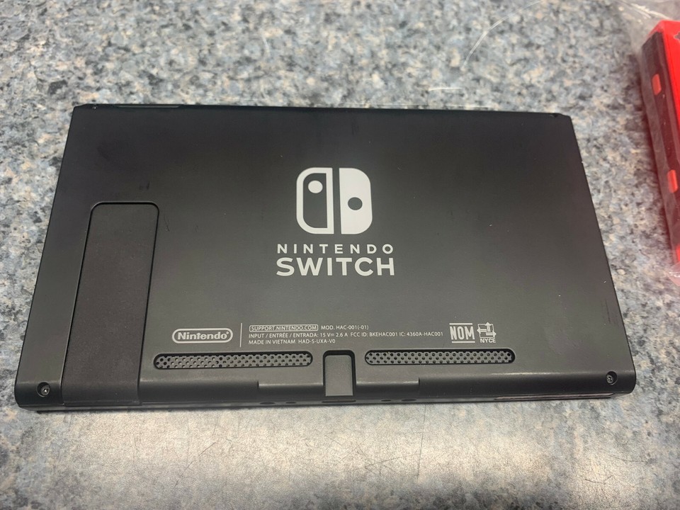 Nintendo Switch - Gray and Black 32GB Handheld Console - HADSKAAAA ...