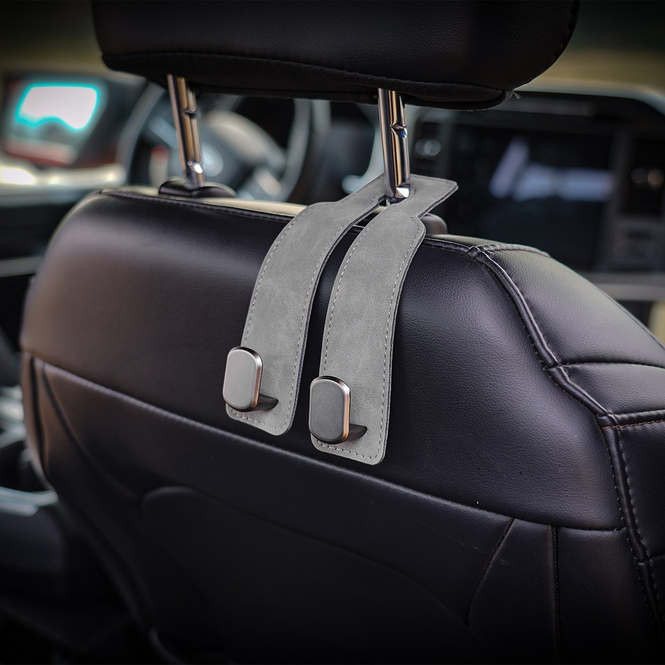 2x Cars Seat Back Headrest Hooks Hanger Holder Hook For Bag Purse Cloth ...
