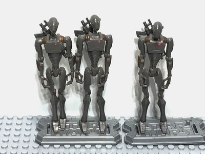 Star Wars Clone Wars Commando Droid TCW Lot of 3 Rishi Moon Outpost ...