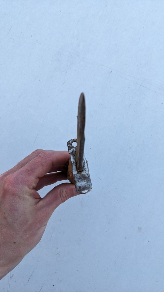 VINTAGE Antique Homemade KNIFE Primitive Antler Handle Wild West | eBay
