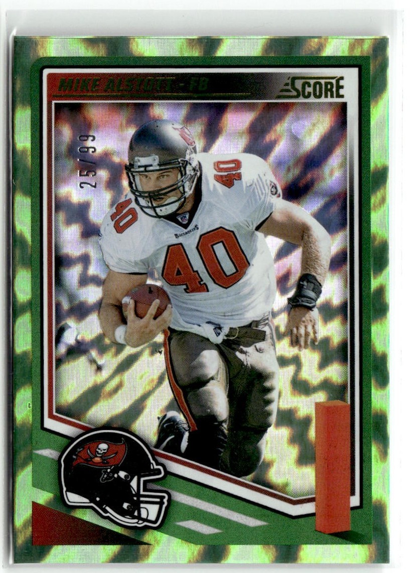 2025 Score - Mike Alstott #276 Electric /99 for sale online | eBay