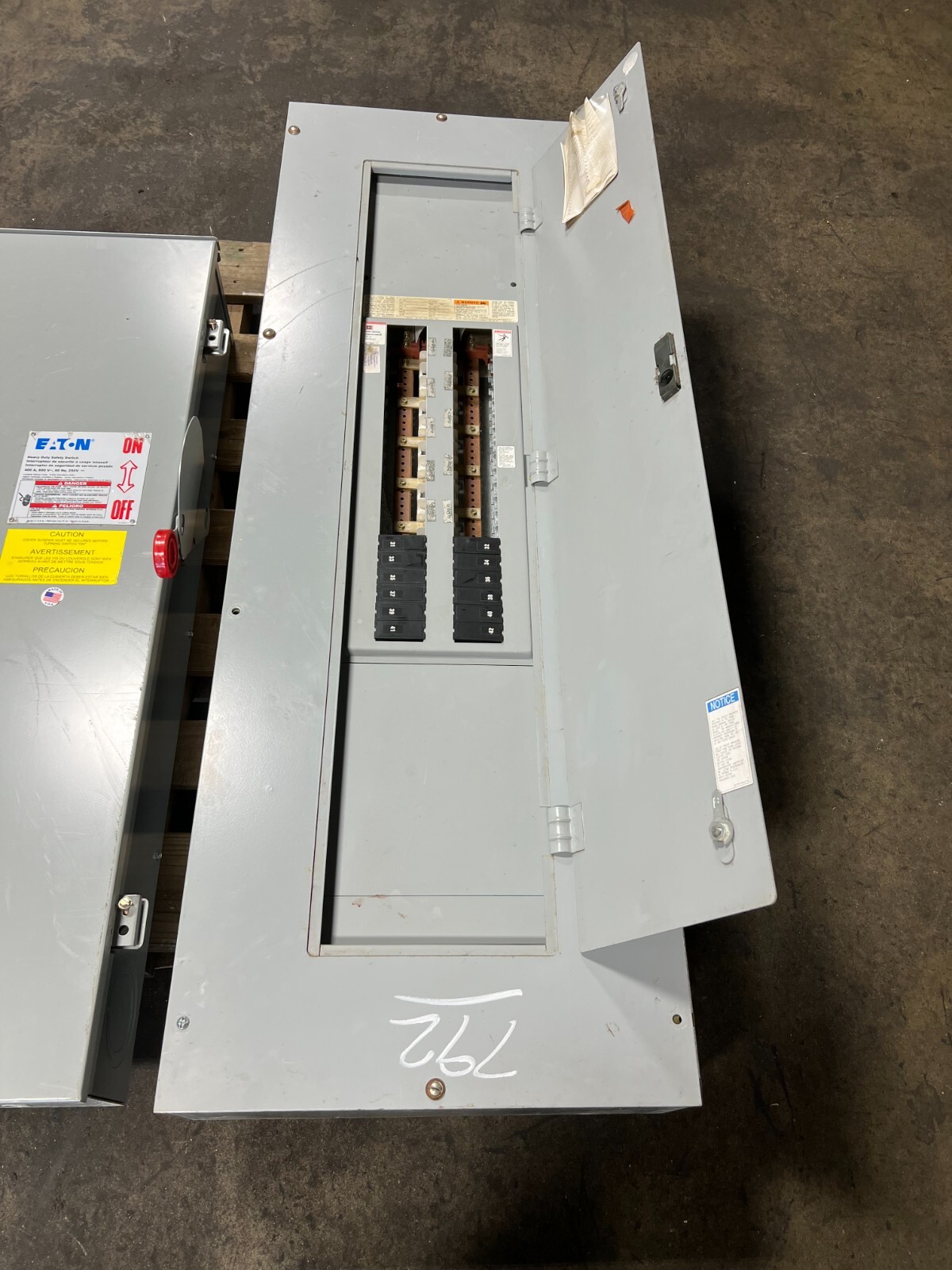 Cutler Hammer PRL1A Pow-R-Line Panelboard 400 AMP 120/208V 3 Phase 4W ...