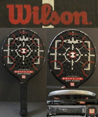 Wilson ReFlex Soft Shock Low Density Paddle, Grip Size 4 1/4, NO 2 ...