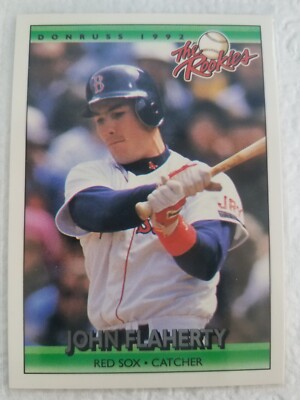 JOHN FLAHERTY BOSTON RED SOX "THE ROOKIES" 1992 DONRUSS BASEBALL CARD ...