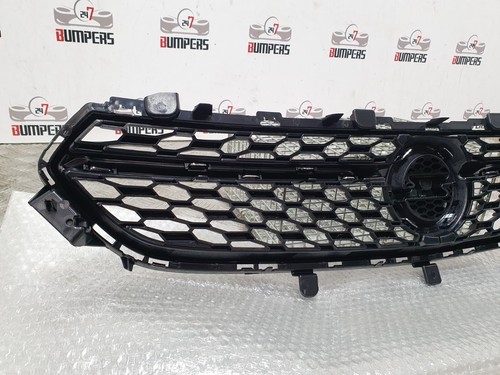 VAUXHALL CORSA F 2020-ON FRONT BUMPER TOP RADIATOR GRILL + CHROME ...