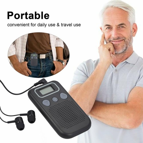Portable Hearing Aids Sound Voice Amplifier In Ear Hearing Enhancer ...