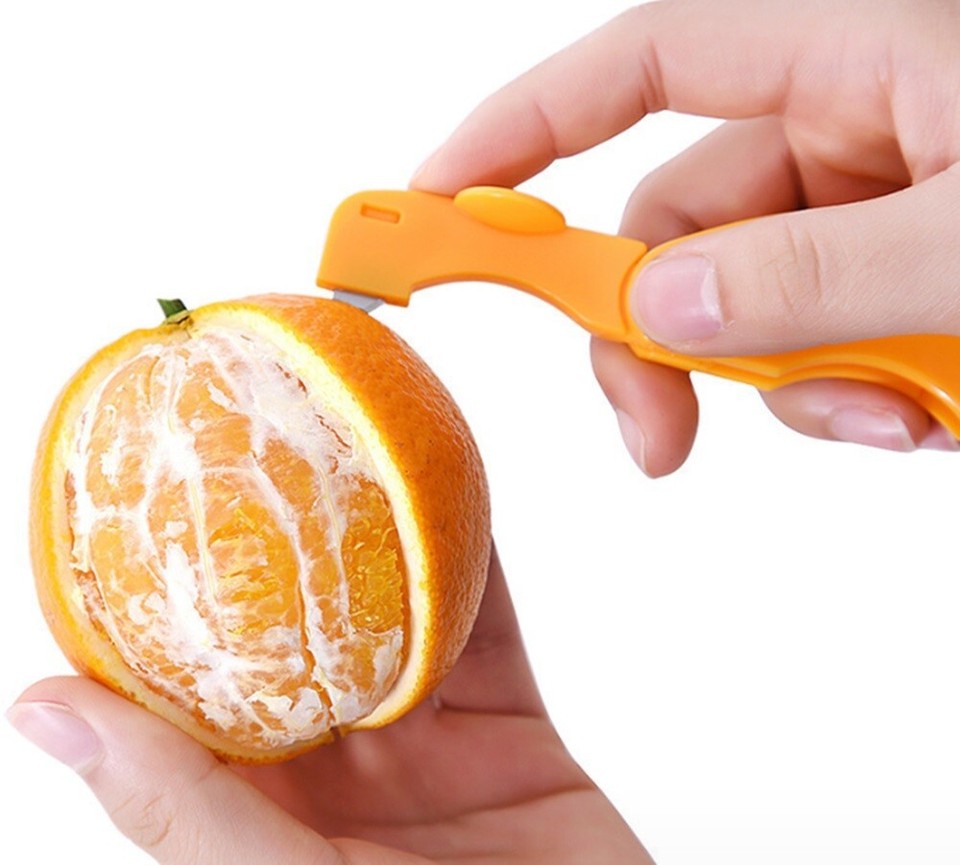5-Pack Citrus Orange Peelers – Sharp Blade Fruit Peeling Kitchen Tool Set | eBay