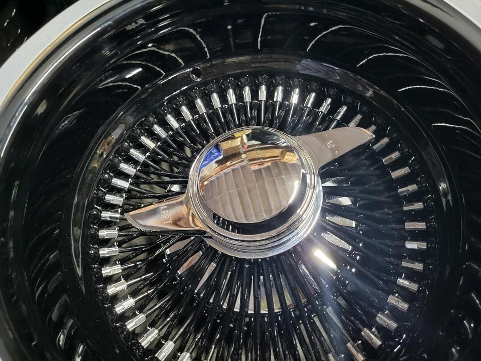 4 - 13x7 Zenith style wire wheels Rev 72 Spokes Cross Lace All Chrome ...