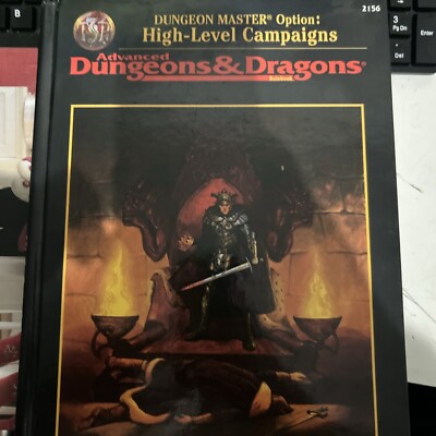 Advanced Dungeons & Dragons Dungeon Master Option High-Level Campaigns ...