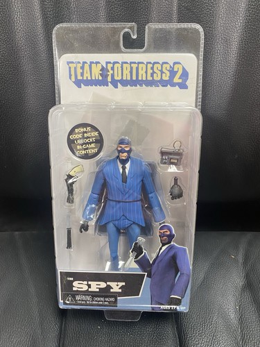 2018 NECA Valve Team Fortress 2 Spy BRAND NEW SEALED Rare HTF blue | eBay