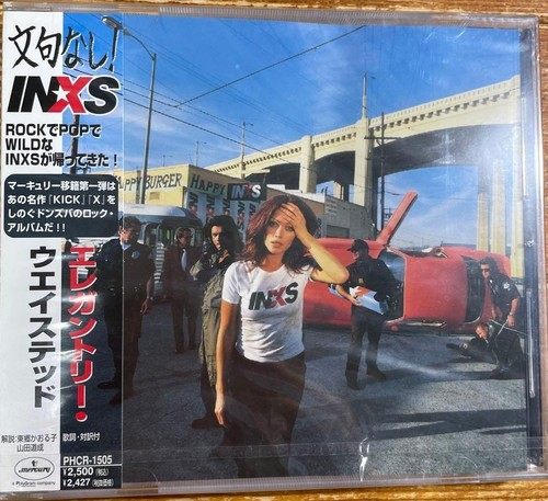 INXS: Elegantly Wasted - Japan CD Sealed Bonus Track 1997 4988011352263 ...
