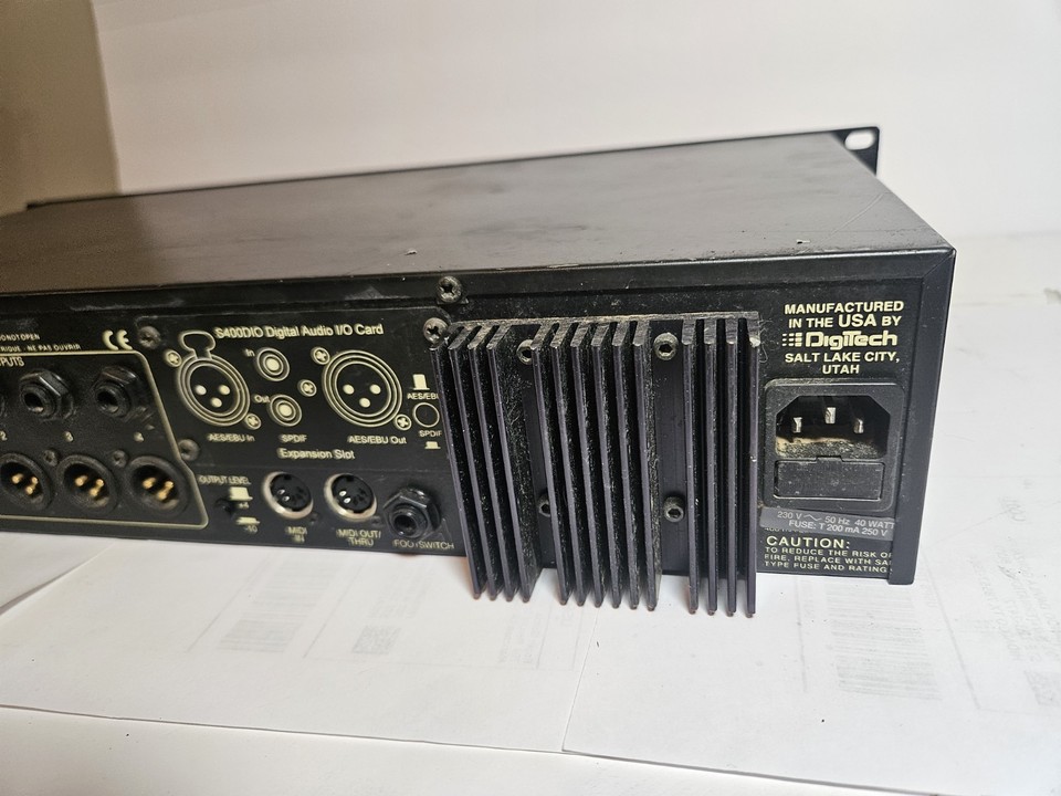 Digitech Studio 400 4-Channel Multi-Effects Processor Dual Disc | eBay