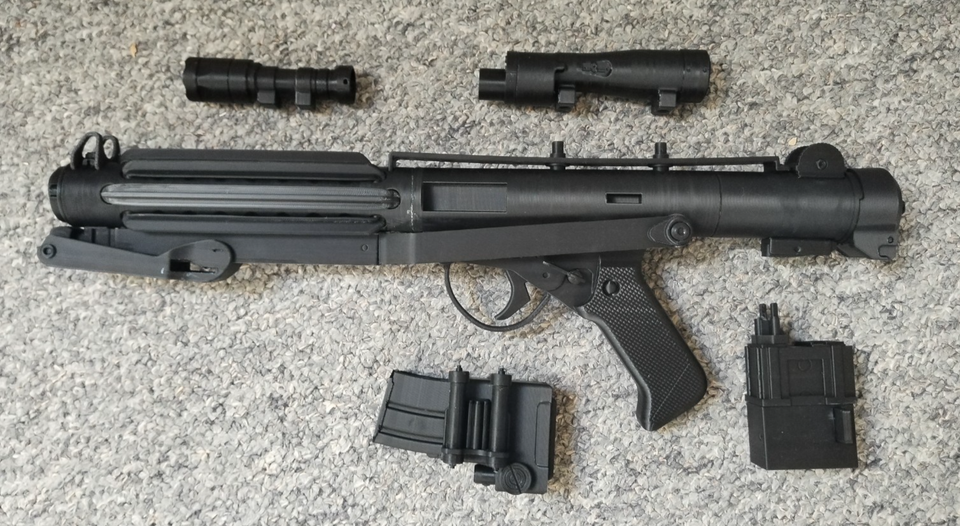 E-11 Storm trooper blaster rifle 1:1 model - 3D print | eBay