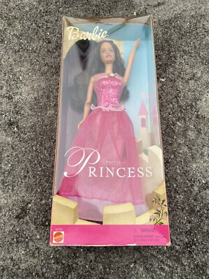 Barbie Pretty Princess Doll Brunette Mattel 2001 No. 52773 NRFB J1 | eBay