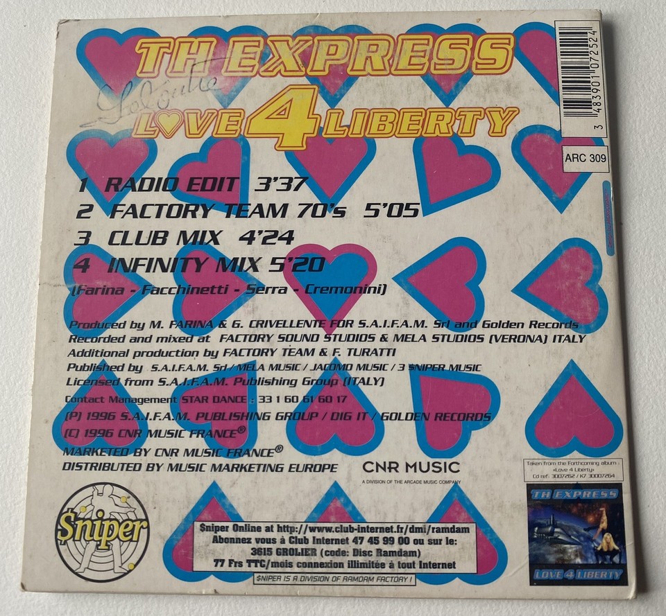 Th Express - love 4 liberty - cd single | eBay