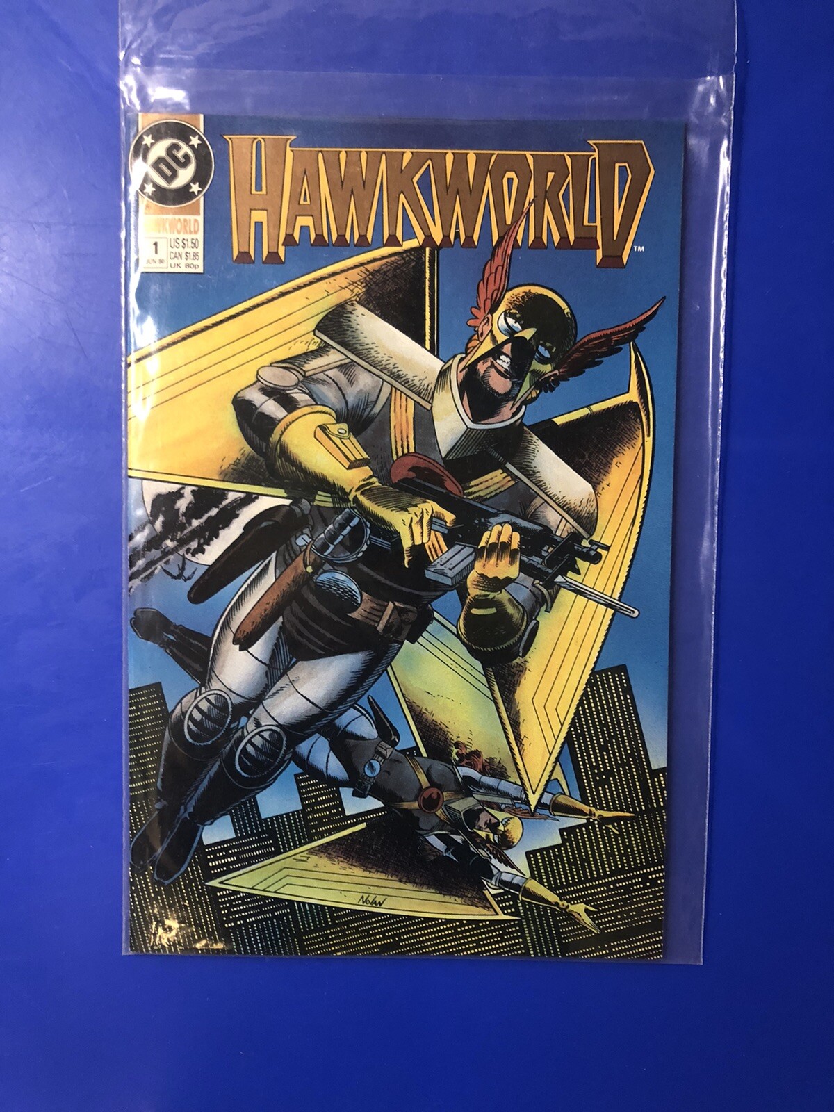 Hawkworld #1 1st Print Appearance Hawkman Black Adam Doctor Fate DC ...