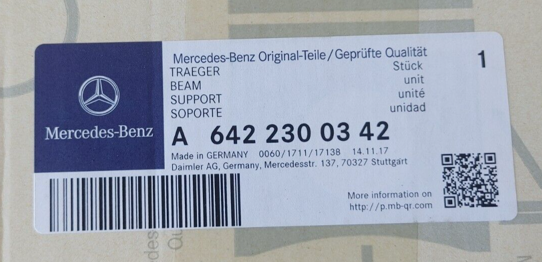 New Genuine OEM 2012-2021 Mercedes-Benz Idler Pulley A6422300342 | eBay