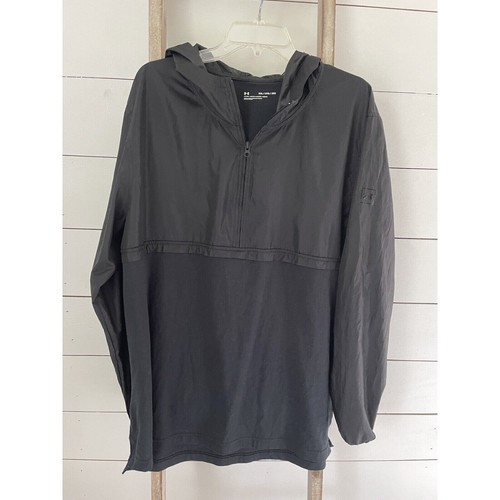 Under Armour Mens Sportstyle Wind Anorak Jacket L Windbreaker Fitted ...