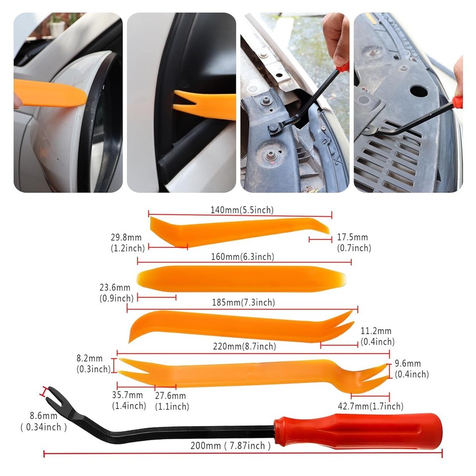 Car Push Retainer Clips Auto Body Clips Automotive U-Clip 880PCS Metal ...