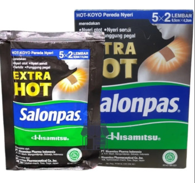 Original Salonpas Extra Hot Patch Relief Muscle Pain Joint Pain Sprain ...