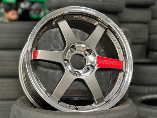 New 17x8J AOW Te37SL Flow Formed (4 Wheel) 5x114.3 fits for HONDA ...