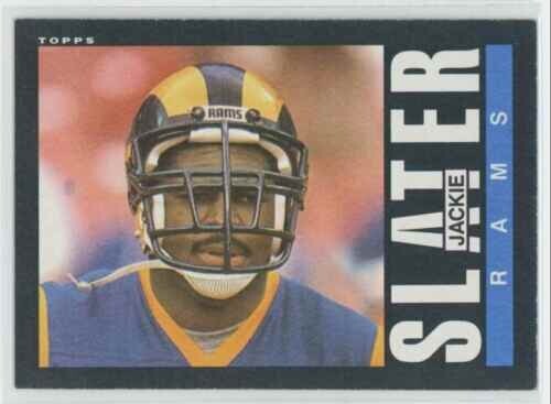 1985 Topps Jackie Slater Los Angeles Rams #86 | eBay