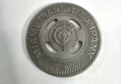 Vintage Miami Florida FL Transit Company Token Metro Bus Token | eBay