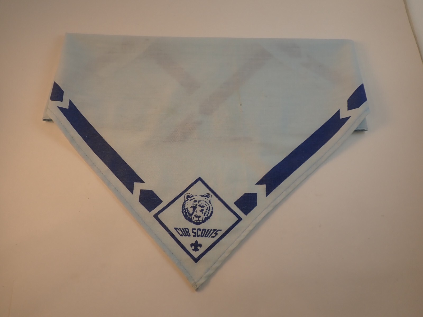 Vintage BSA Cub Scouts Neckerchief Light Blue 1960's | eBay