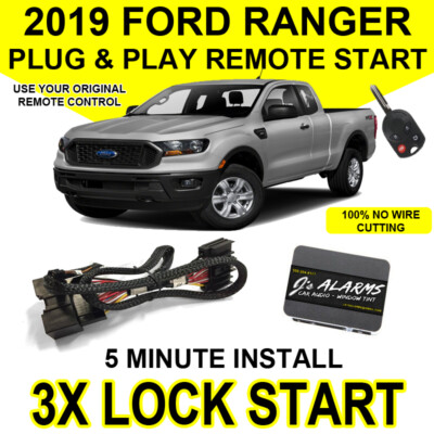 Remote Start Plug and Play Easy Install Car 3X Lock For 2019 Ford ...