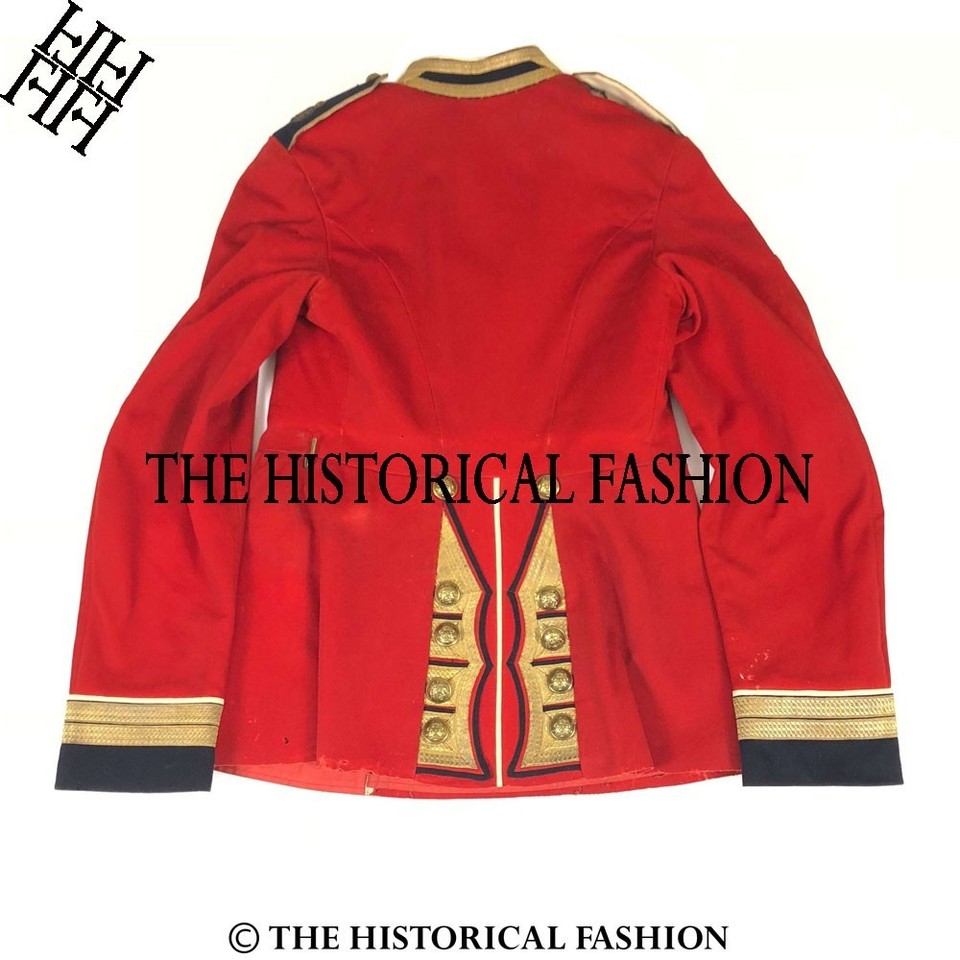 British Royal Guard Tunic Military Red Jacket –Queen Guard Coat with ...