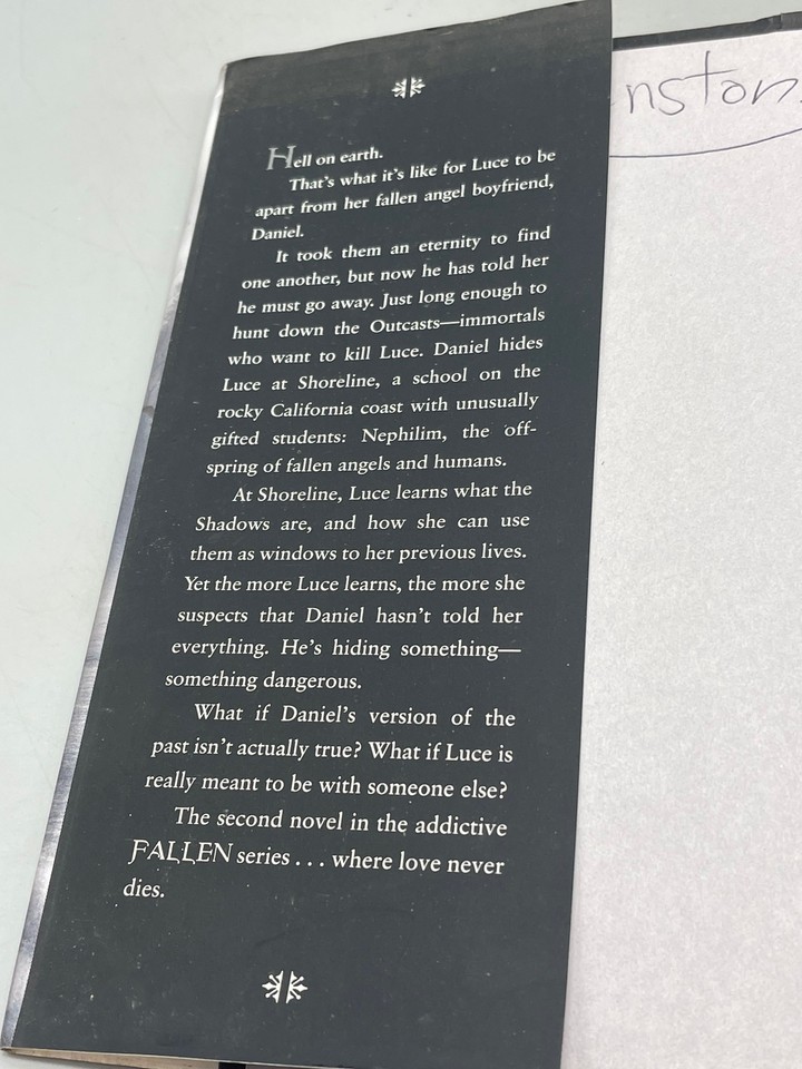 Torment A Fallen Novel Lauren Kate copyright 2010 Tinderbox books, LLC ...