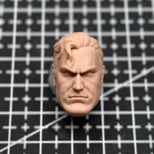 Blank 1/10 Scale Kingdom Come Man Head Sculpt Unpainted Fit 7" Neca ...