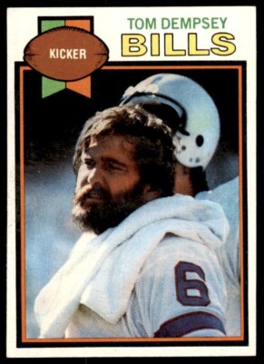 1979 TOPPS Football Vintage Trading Card #317 😎 TOM DEMPSEY, Buffalo ...