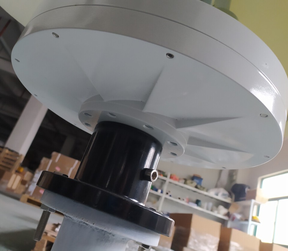 3KW Vertical Wind Turbine Generator 48V 96V 120V Low Noise Windmill ...