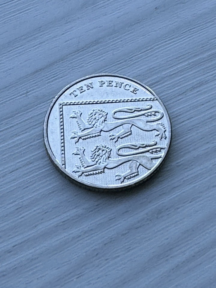 Pair of Real Double Sided 10 Pence Coin 1 Two Headed and 1 Two Tailed ...