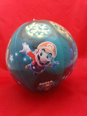 Super Mario Galaxy themed inflatable Ball/Beach Ball 8" @MrsMario's ...