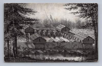 Fort Findlay "1812" Antique Ohio Centennial Postcard Cover to Berkeley ...