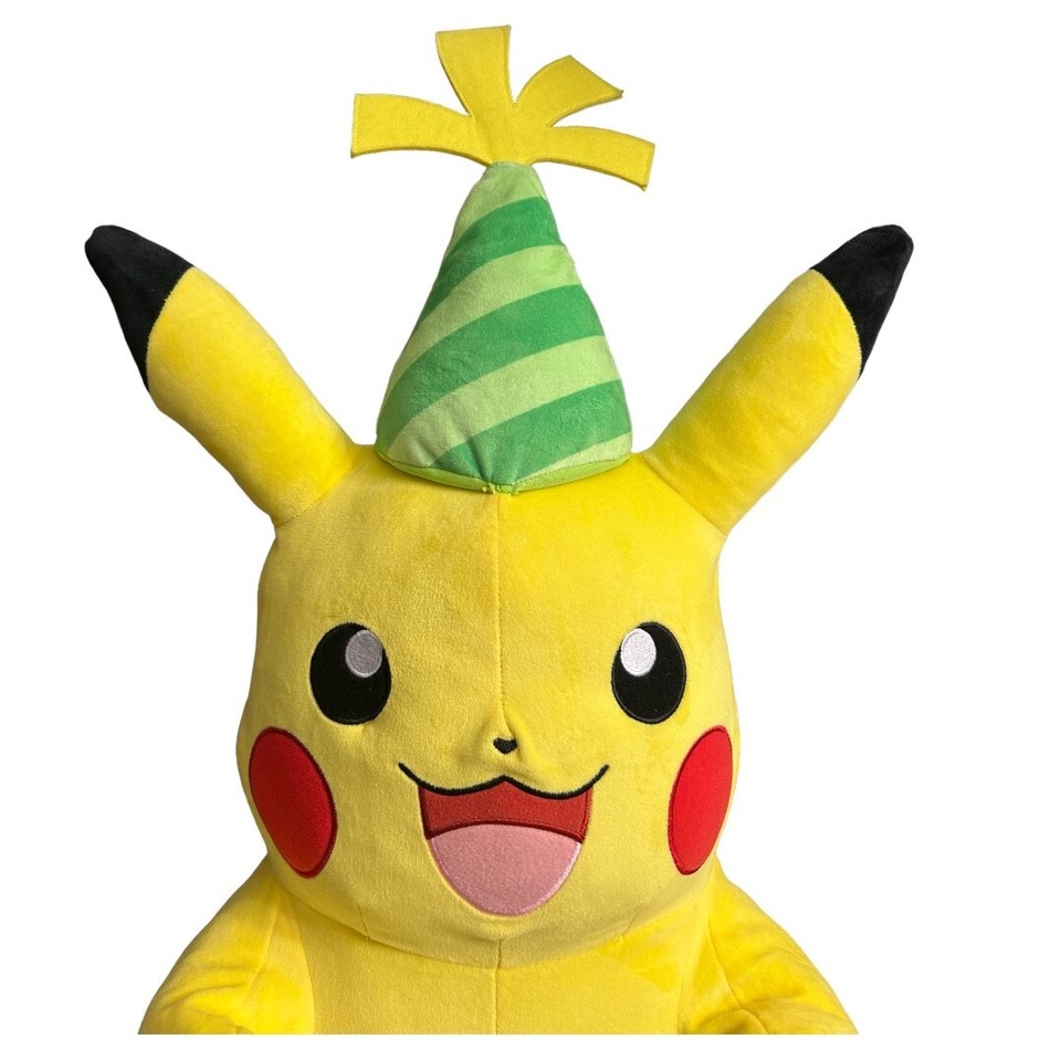 Pokémon 25th Anniversary Pikachu Plush 24 Collector's Edition GameStop ...