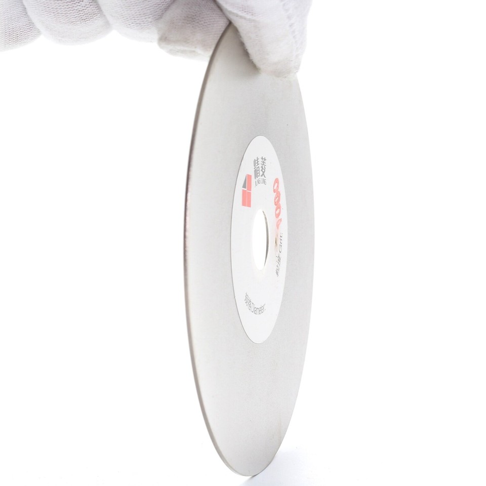 6" inch Grit 1000 Fine Diamond Grinding Wheel Coated Flat Lap Disk ...