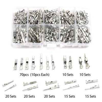 290Pcs Car Electrical Wire Terminal Pins Kit 1/1,5/1,8/2,2/2,8/3,5mm ...