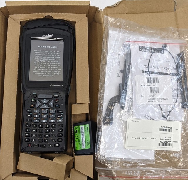 *symbol* 7528X Wireless Barcode Scanner Motorola Workabout Pro 4 for ...