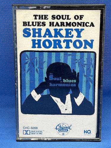 Walter 'Shakey' Horton Soul of Blues Harmonica Cassette Tape RARE Chess ...