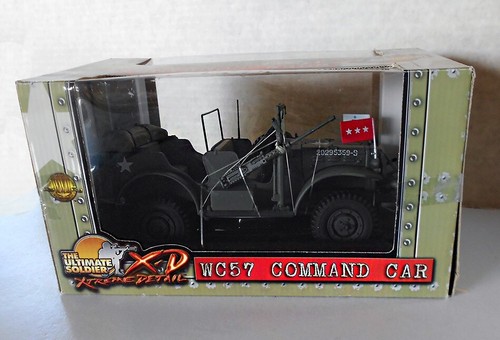 Ultimate Soldier 2002 Xtreme Detail 1:18 WWII WC57 Command Car NIB | eBay